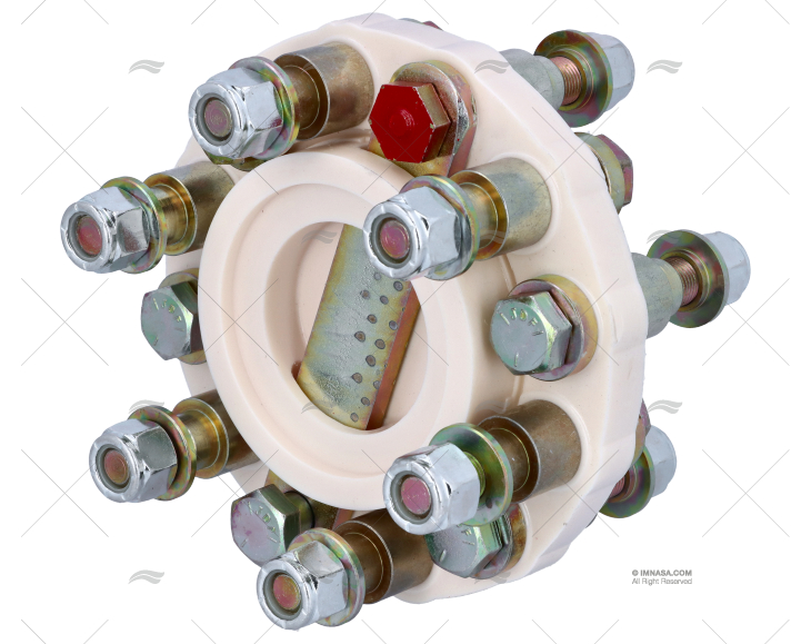 FLEXIBLE SHAFT COUPLING 114 - 63,5 mm RD MARINE