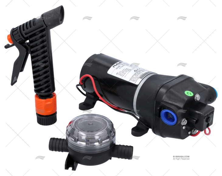 WASH DOWN PUMP 12V WITH NOZZLE FLOJET