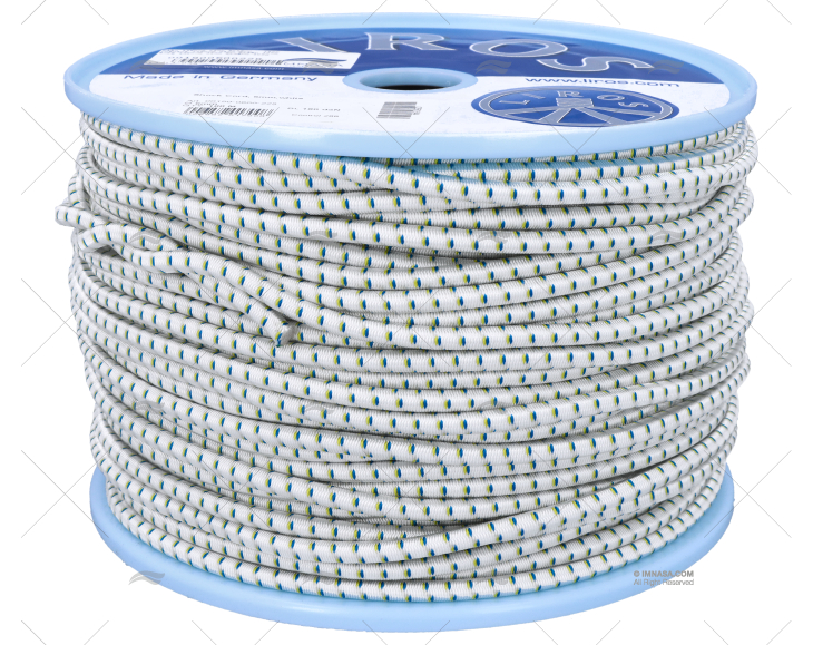 SHOCK CORD ROPE 06mm BLANCO 100m LIROS