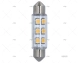 BOMBILLA FESTOON 12V 0,5W LED 30-40mA