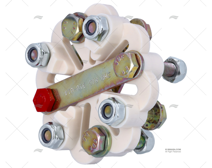 FLEXIBLE SHAFT COUPLING 114 - 63,5 mm RD MARINE